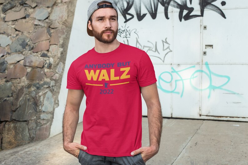 Walz Anybody but Walz T-shirt Anti Tim Walz Shirt - Etsy