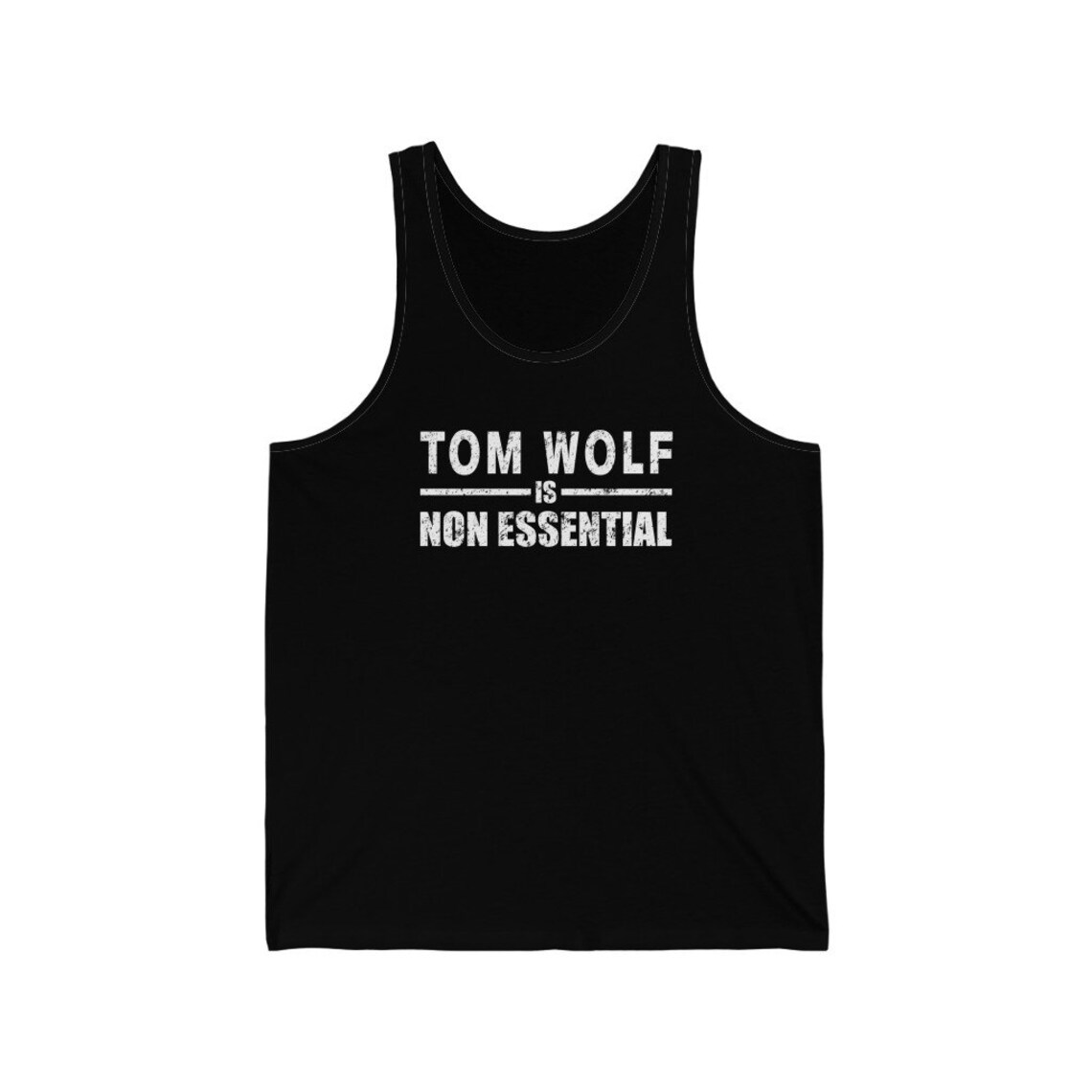 Tom Wolf is Non Essential T-shirt Anti Tom Wolf Shirt - Etsy