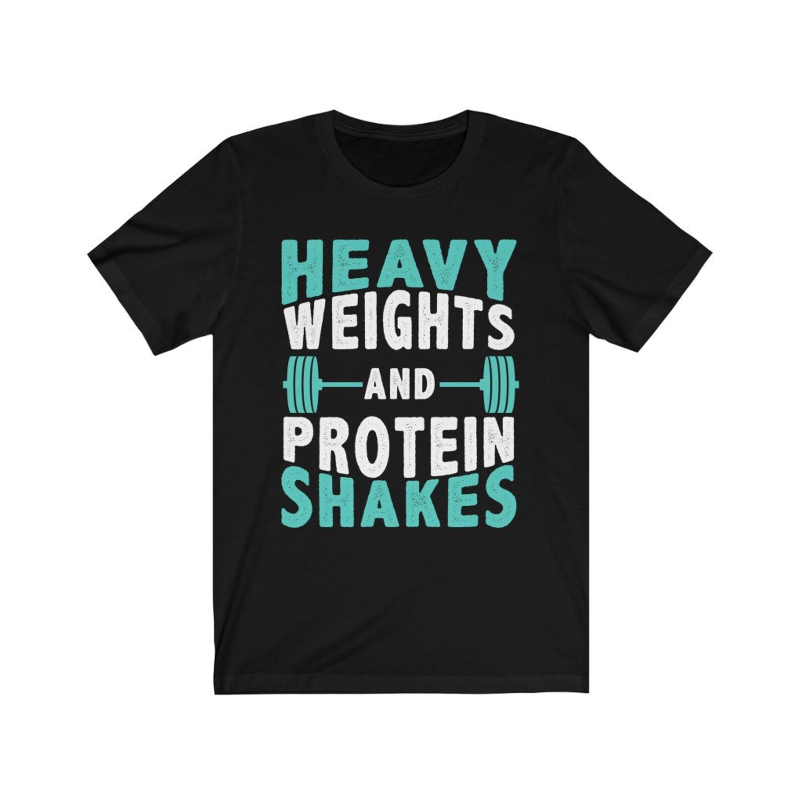 Heavy Weights and Protein Shakes T-shirt Funny Workout T-shirt Humorous ...