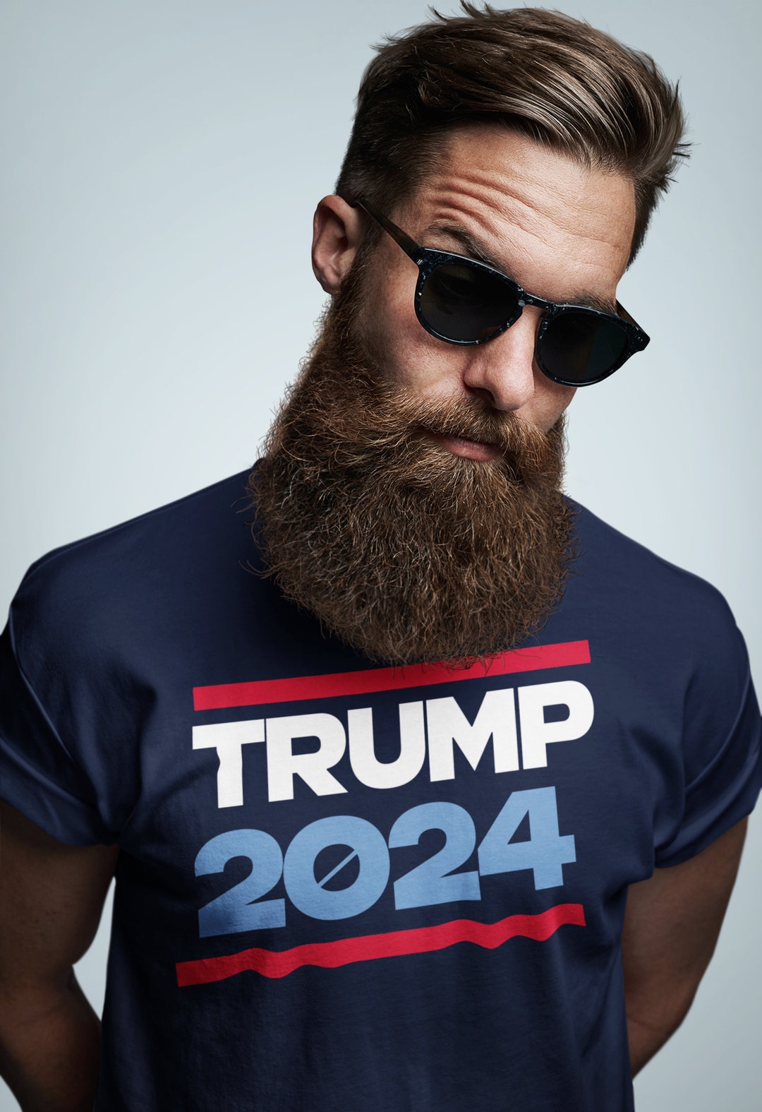 Trump 2024 Logo T-shirt, Donald Trump, MAGA, Make America Great Again ...