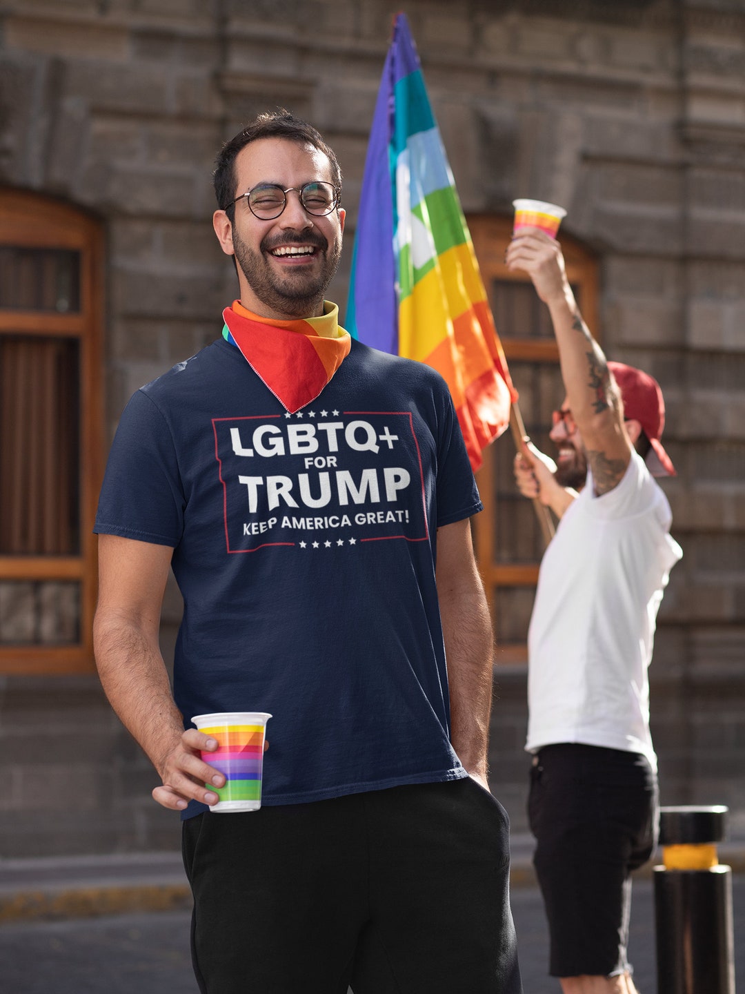 LGBTQ+ for Trump 2024 Keep America Great T-shirt - Etsy