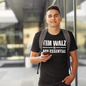 Walz is Non Essential T-shirt, Anti-walz Shirt, Minnesota, Recall Walz ...