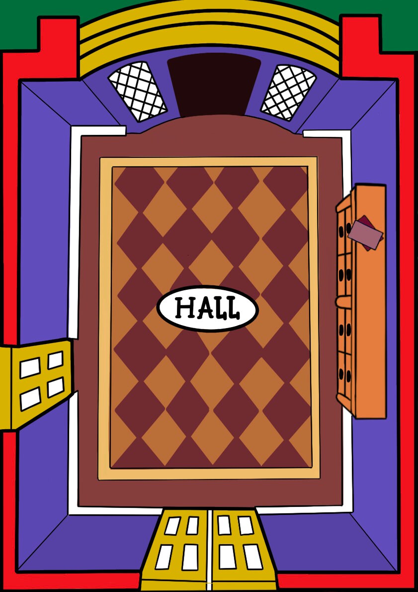Clue Board Game Art Prints: Vintage Inspired Game Room Decor (PDF File ...