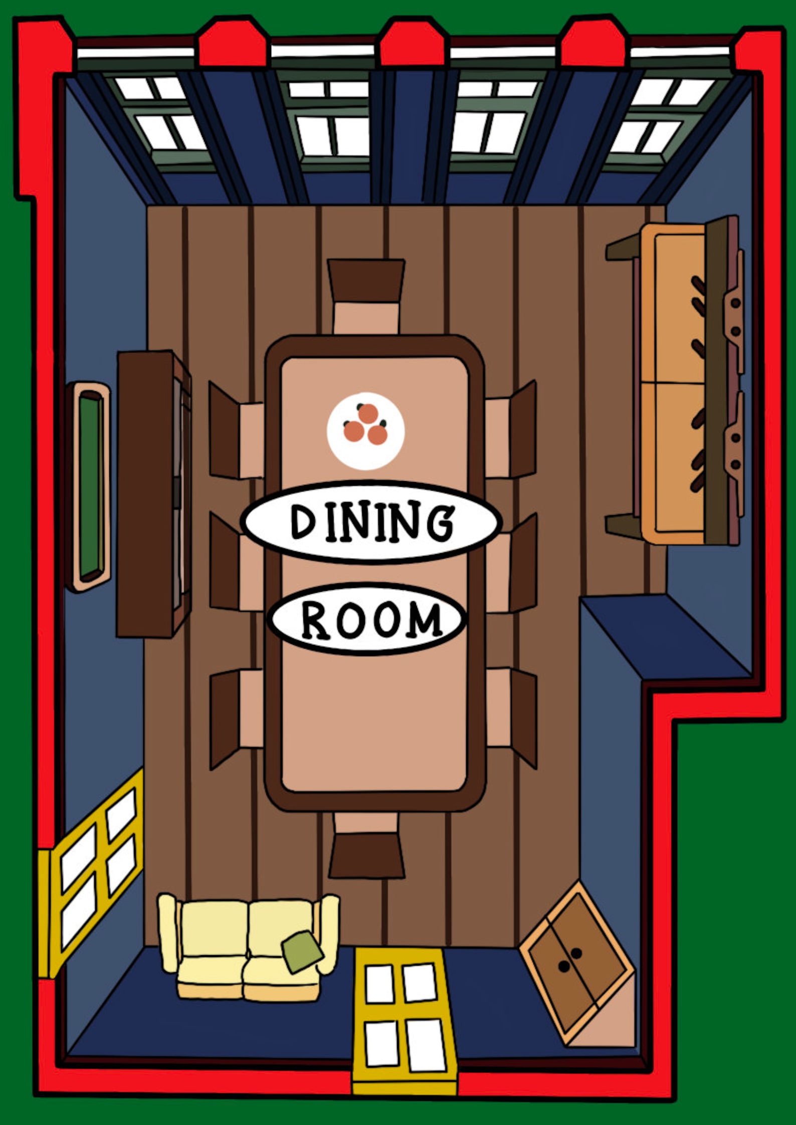 Clue Board Game Art Prints: Vintage Inspired Game Room Decor (PDF File ...