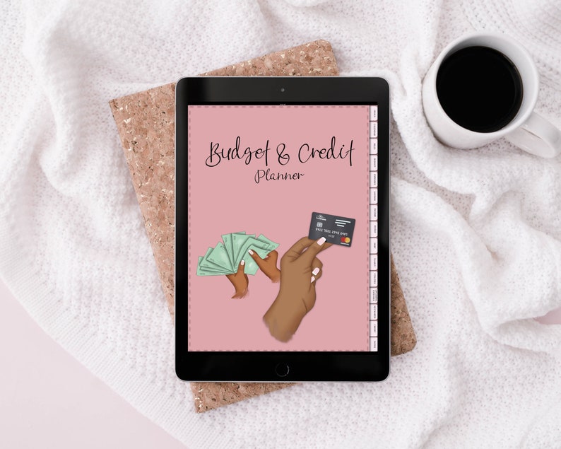 Digital Budget & Credit Planner - Etsy