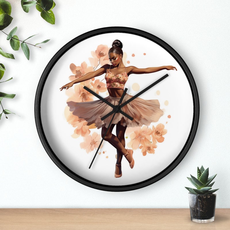 African Mask and Wall Clock - Etsy