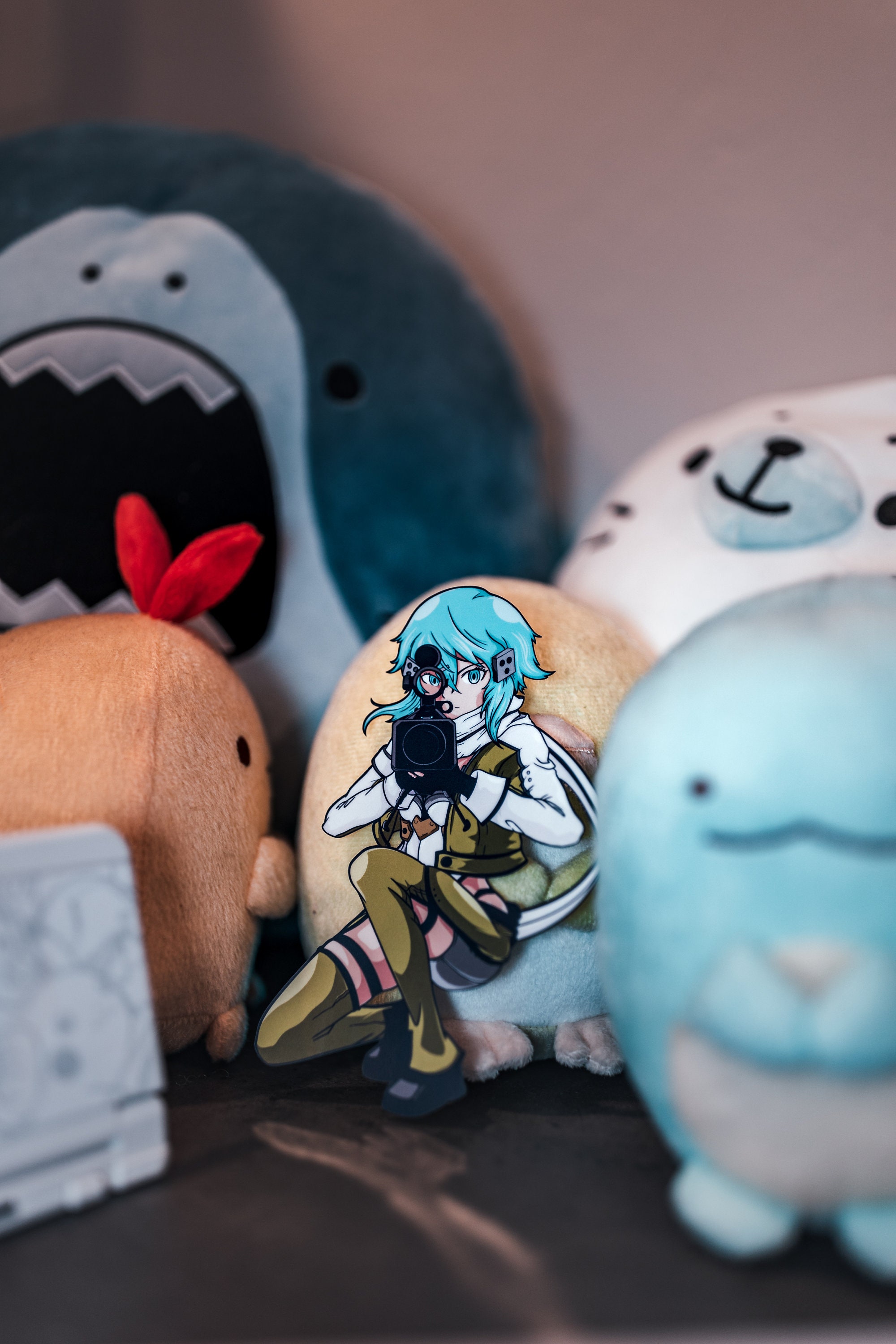 Anime Sniper Girl Sinon SAO Anime Sticker Anime Decal - Etsy