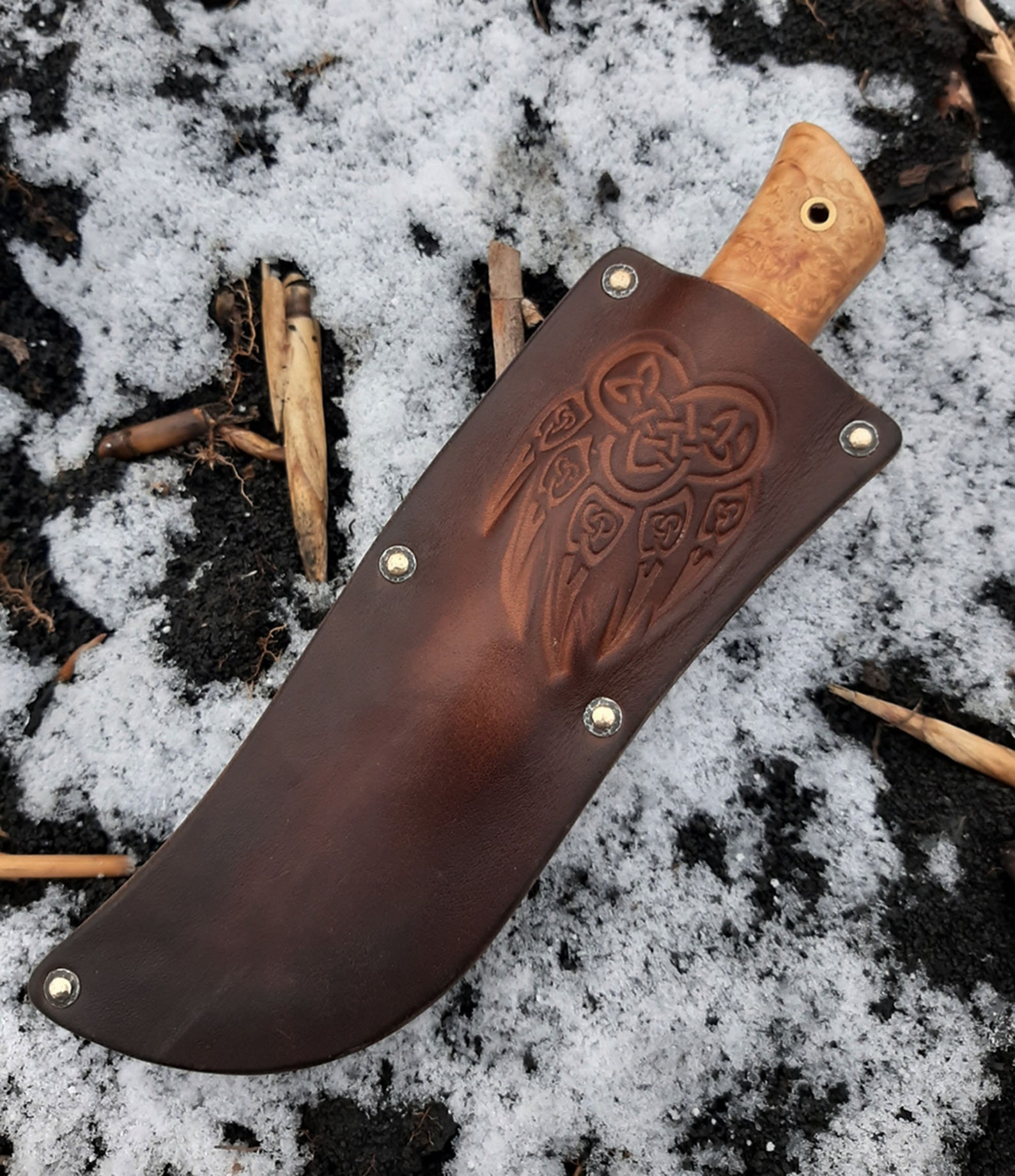 Bushcraft Knife Hand Forged Survival Gear Fixed Blade Knife | Etsy