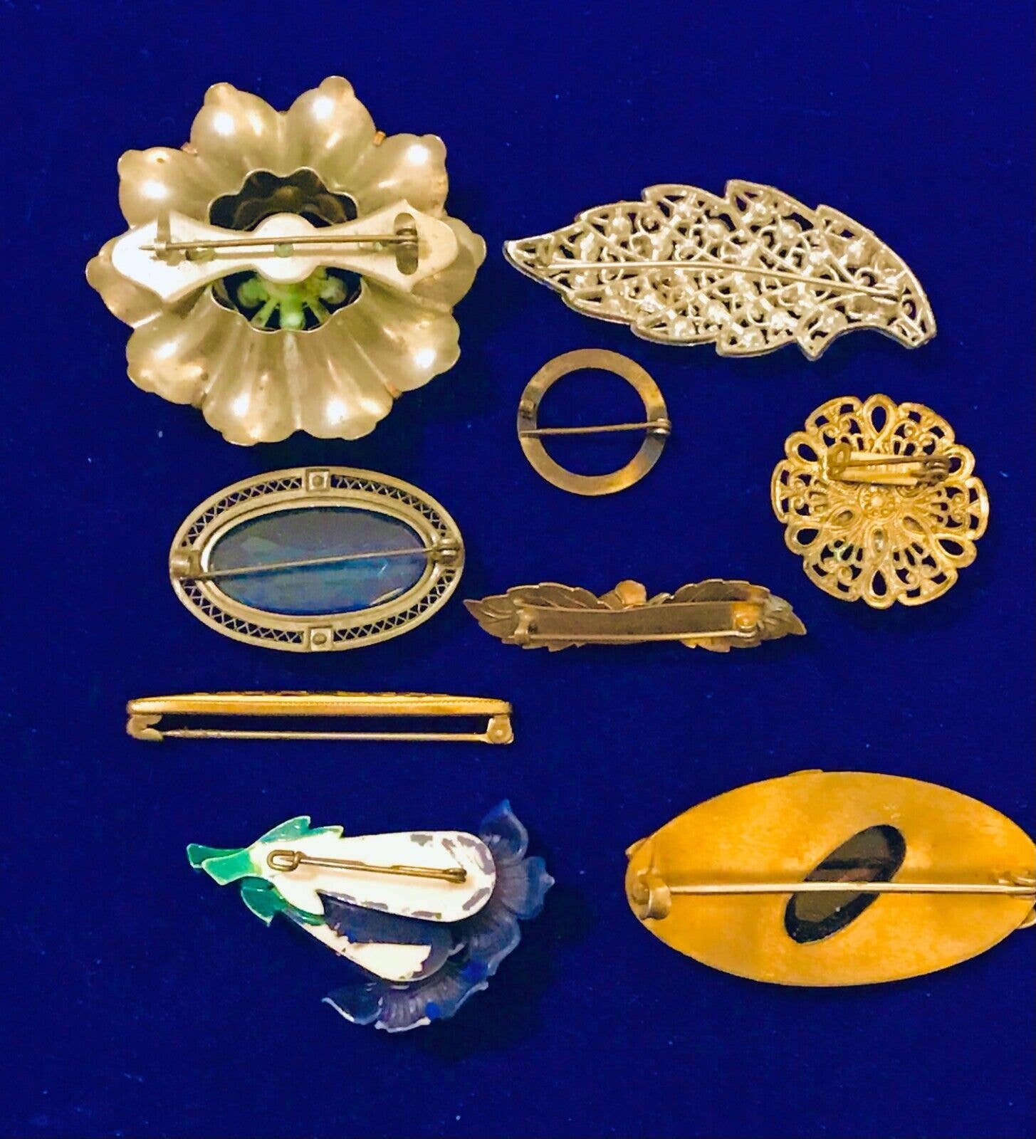 Antique C Clasp Brooch Pin Figural Lot Western Germany - Etsy