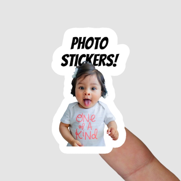 Baby Face Stickers - Etsy