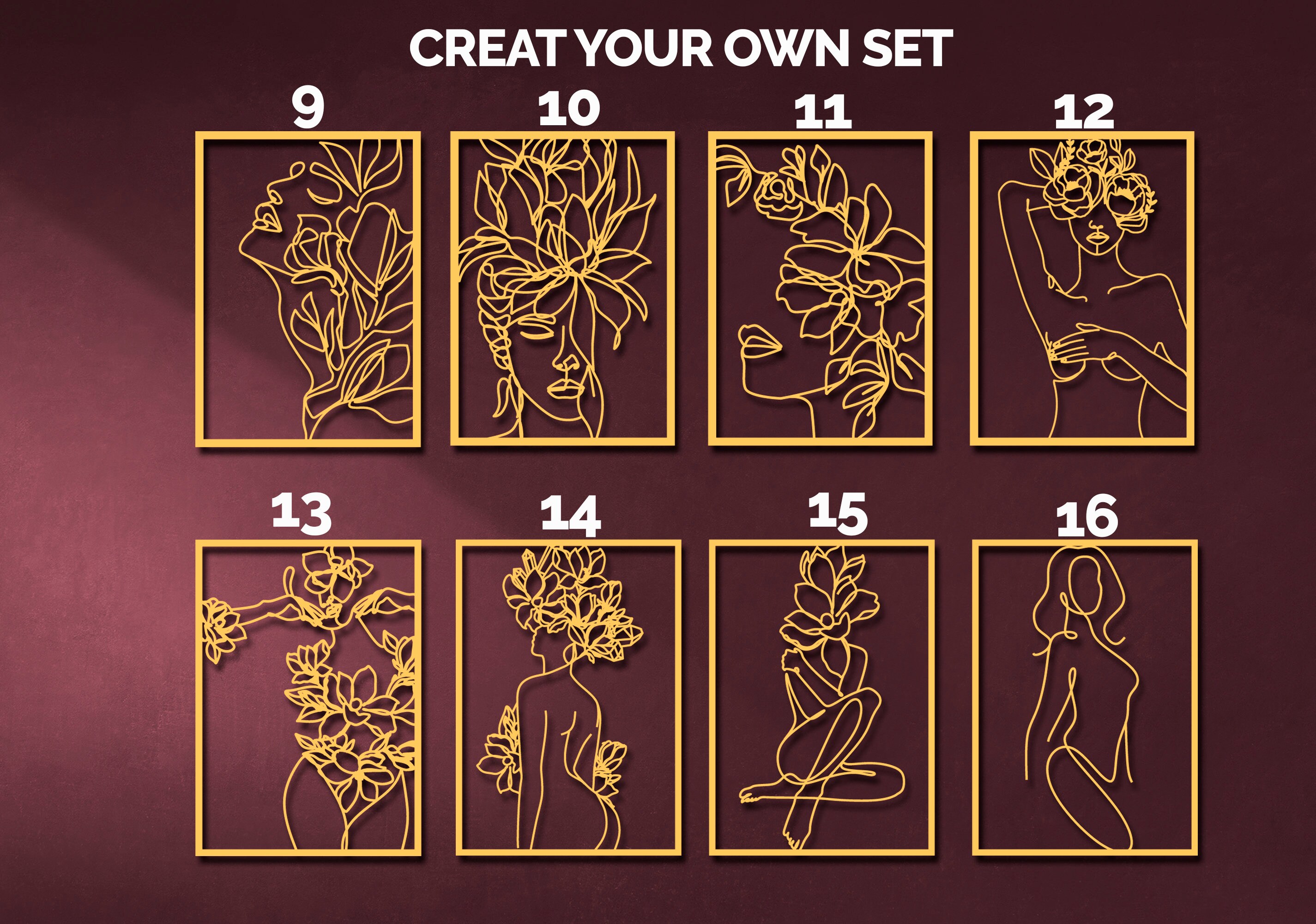 Custom Female Body Metal Wall Art Naked Woman Body Wall - Etsy