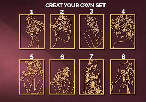 Custom Female Body Metal Wall Art Naked Woman Body Wall - Etsy