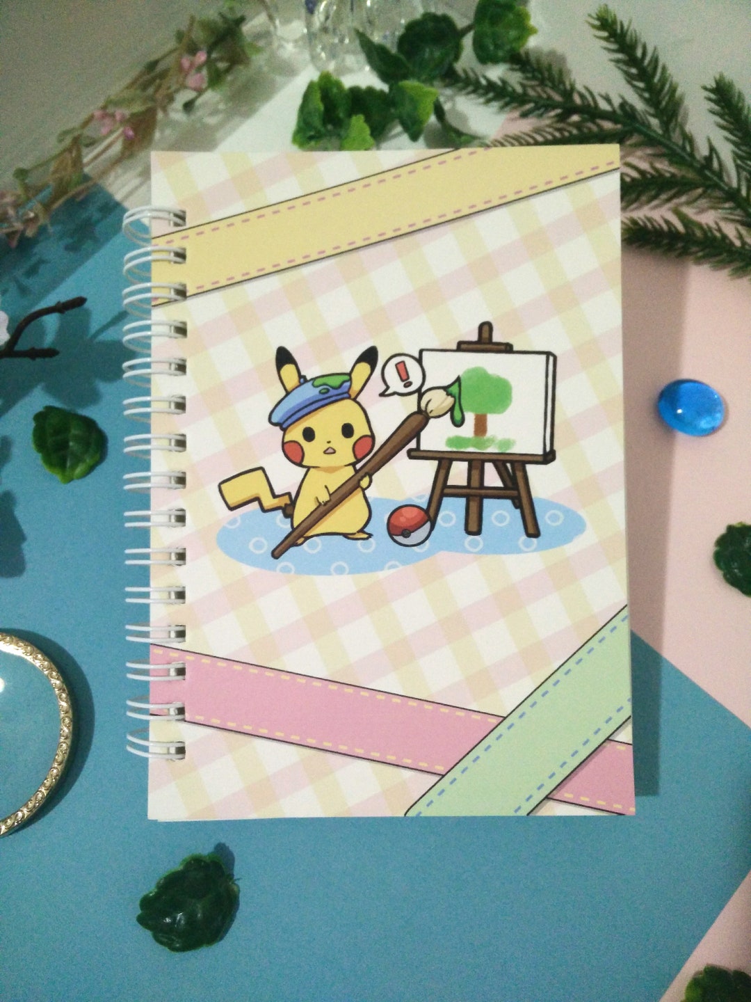 Pokemon Pikachu A6 Dotted Page Notebook - Etsy