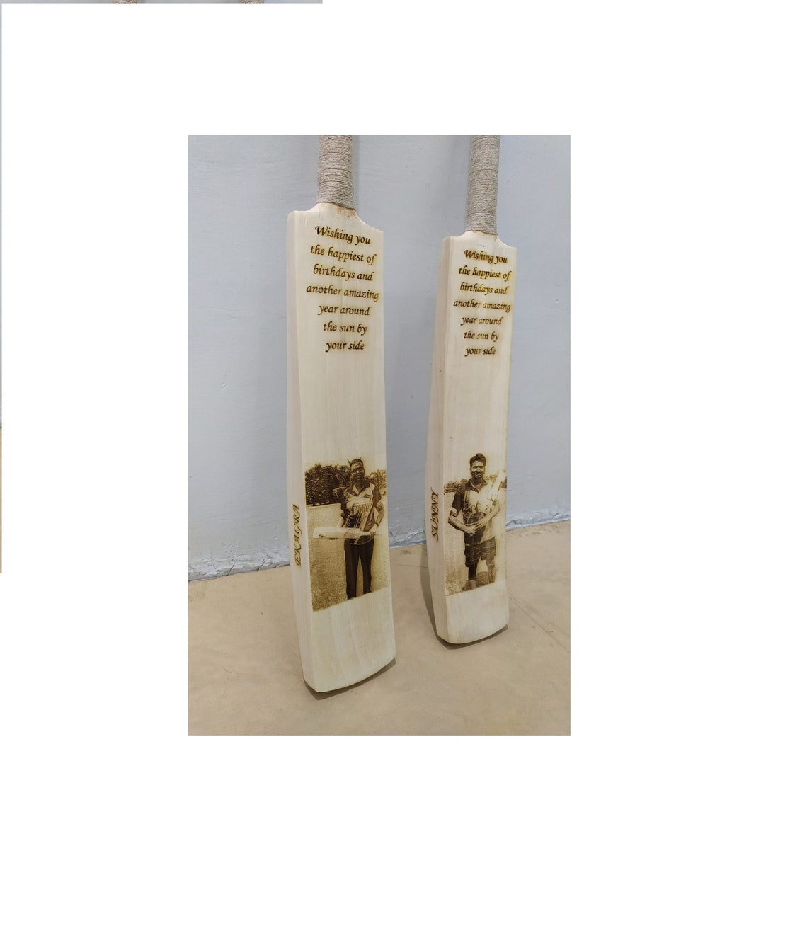 Photo Engraved Cricket Bat Personalized Engraved Cricket Bat - Etsy