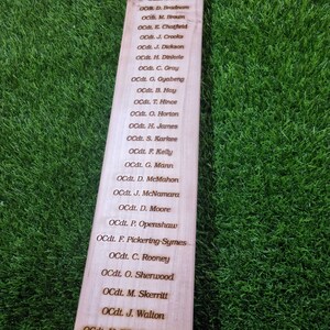 Customized Engraved Cricket Bat, Name and Signature Cricket Bat ...