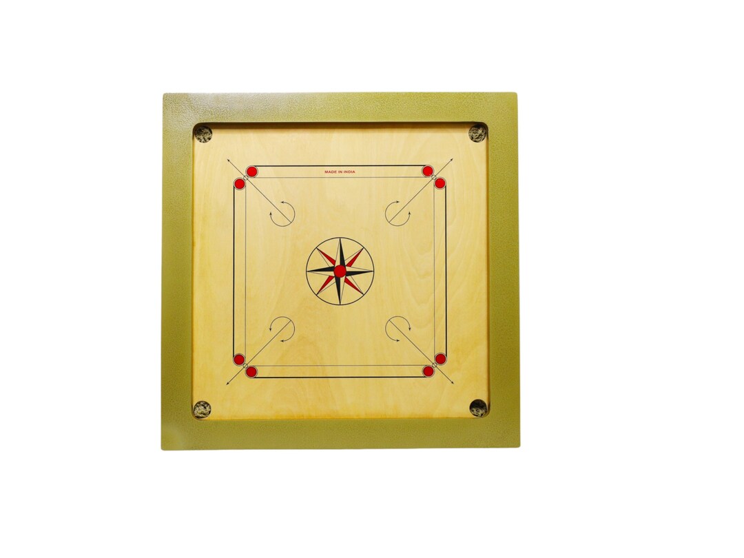 Professional Carrom Board green Smoke Finish Waterproof - Etsy