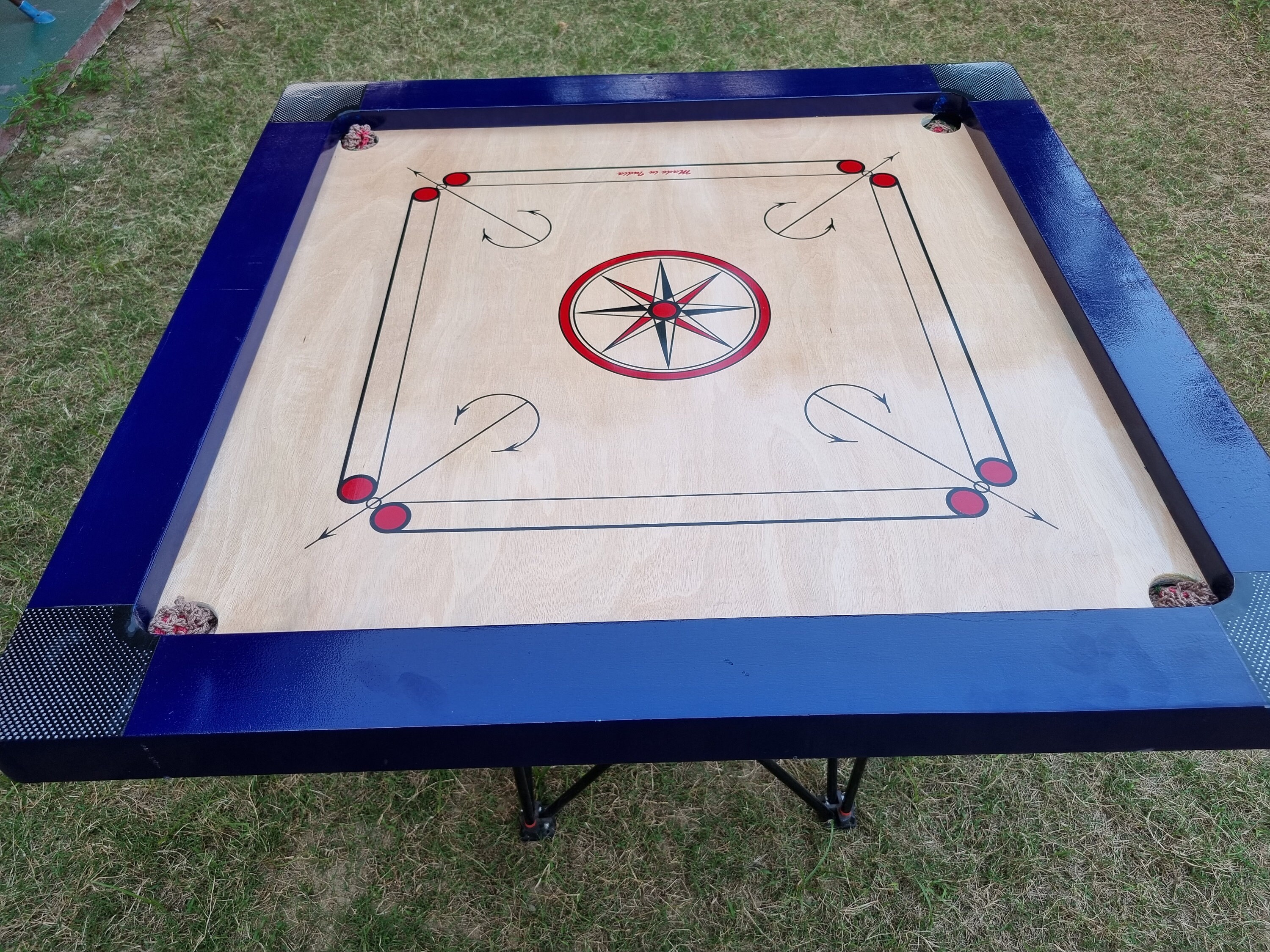 Games & Puzzles Custom Text WITH COVER Laser Engraved Carrom ...