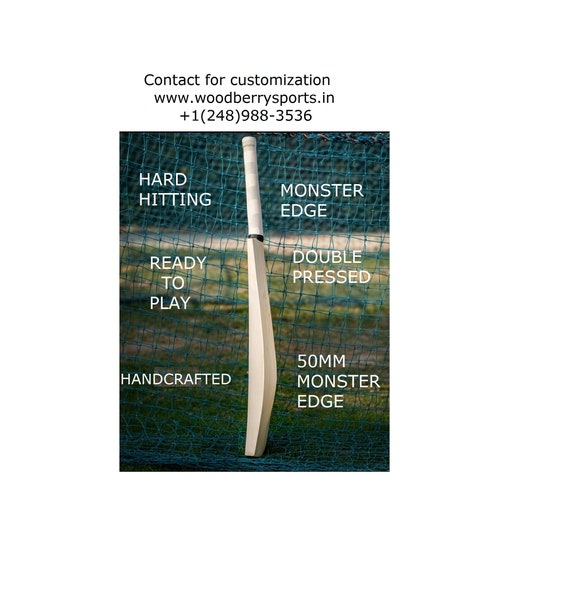 50MM Monster Edge Cricket Bat Double Pressed Punch Ping - Etsy