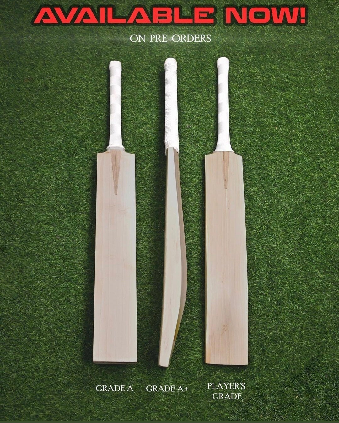 Personalized English Willow Cricket Bat, Light Weight, Hard Hitting ...