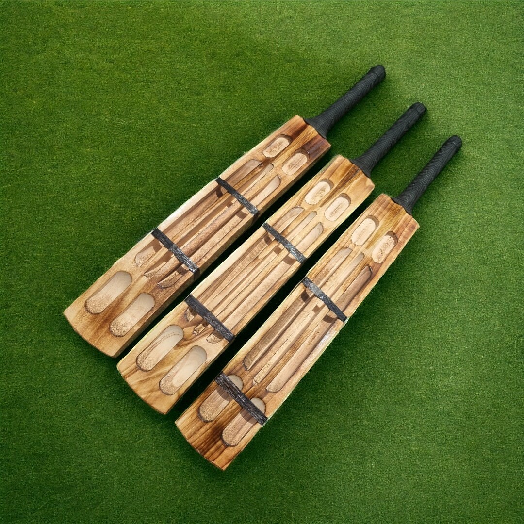 Scoop Hard Tennis Cricket Bat (fire Edition) Lightweight, Double ...