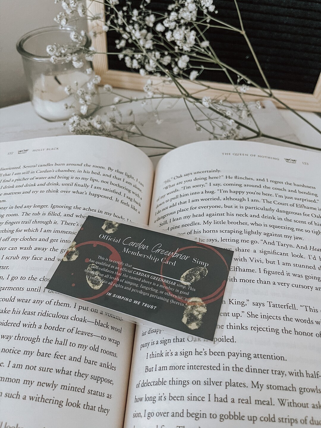 Cardan Greenbriar Simp Card - Etsy