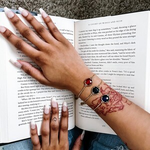 Siphon Inspired Bracelet ACOTAR Night Court Bookish - Etsy