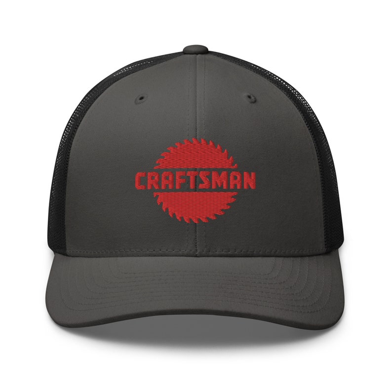 Vintage Craftsman Trucker Hat Red Logo FREE SHIPPING - Etsy