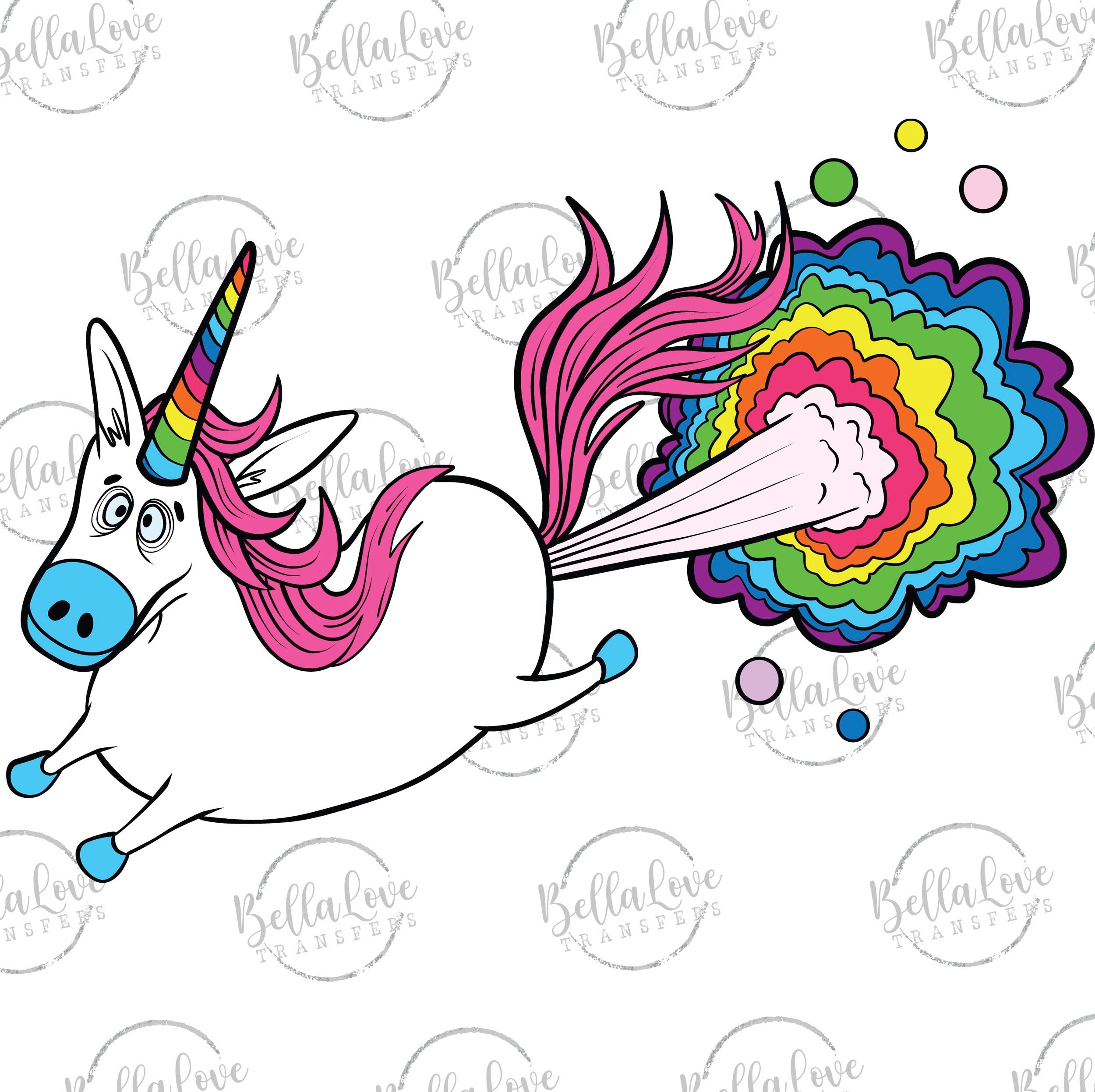 Unicorns Farting Rainbows