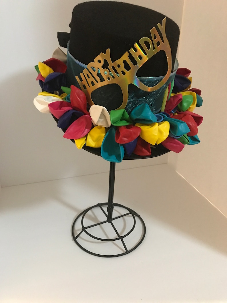 Birthday Top Hat - Etsy