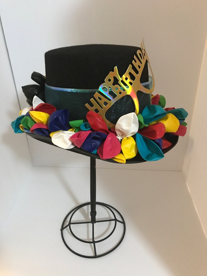Birthday Top Hat - Etsy
