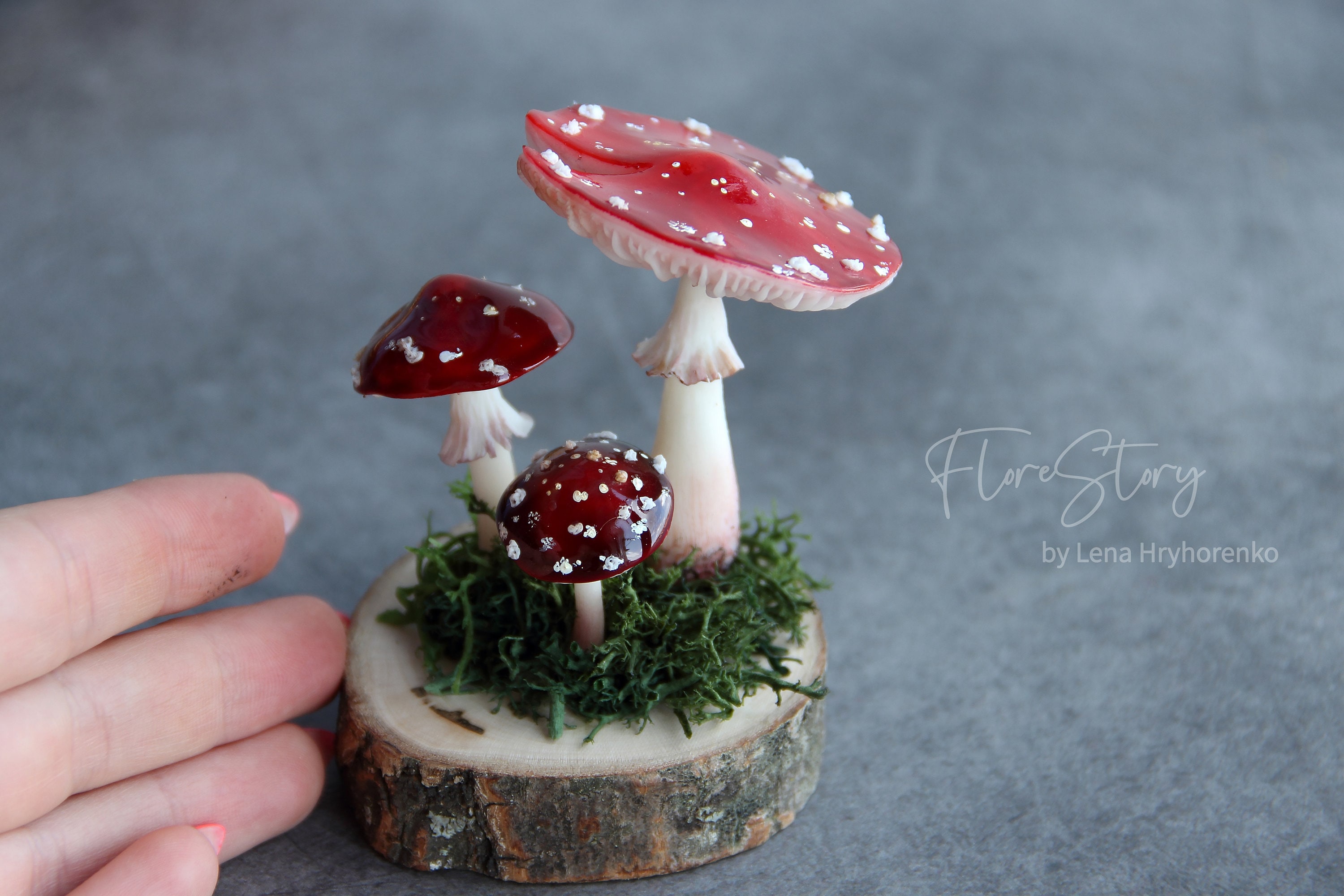 Realistic Mushrooms Centerpiece Cute Toadstool Decoration - Etsy