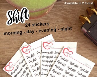Night Shift Planner - Etsy
