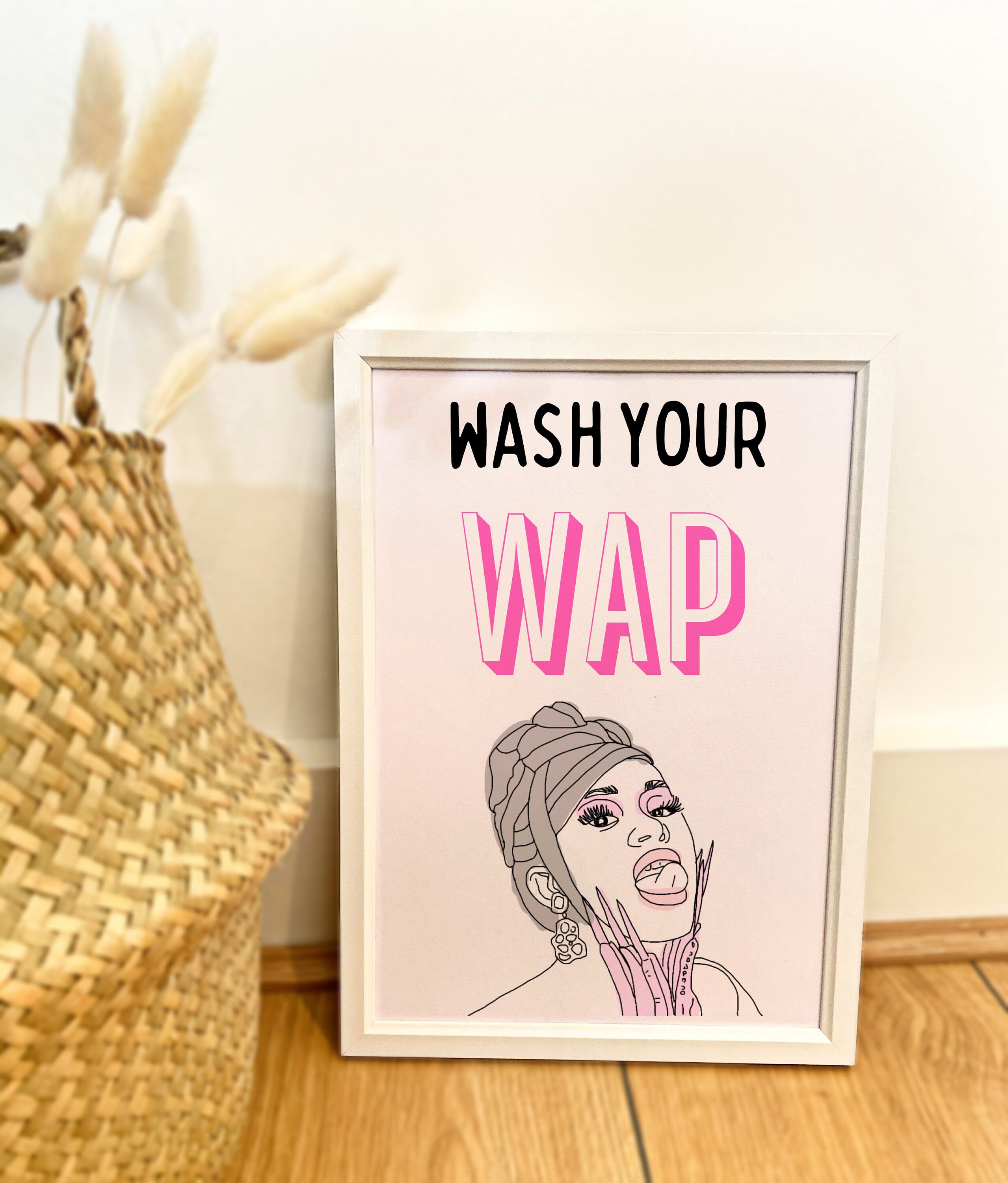 Rude Bathroom Wall Art Funny Wall Art Bathroom Prints - Etsy