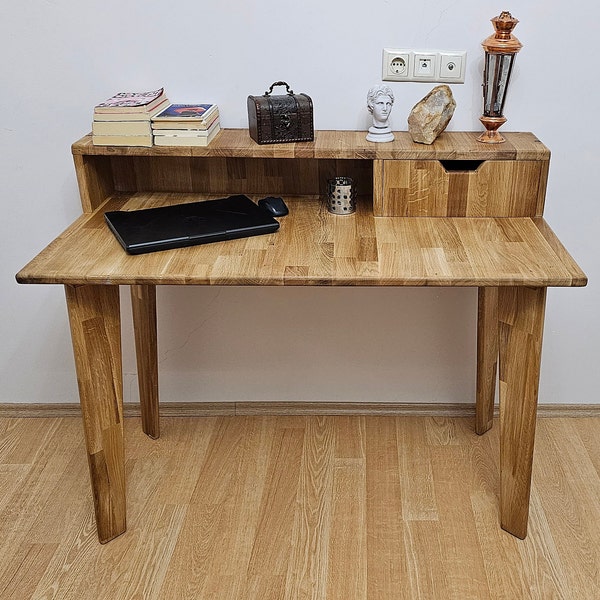 Desk With Shelves - Etsy