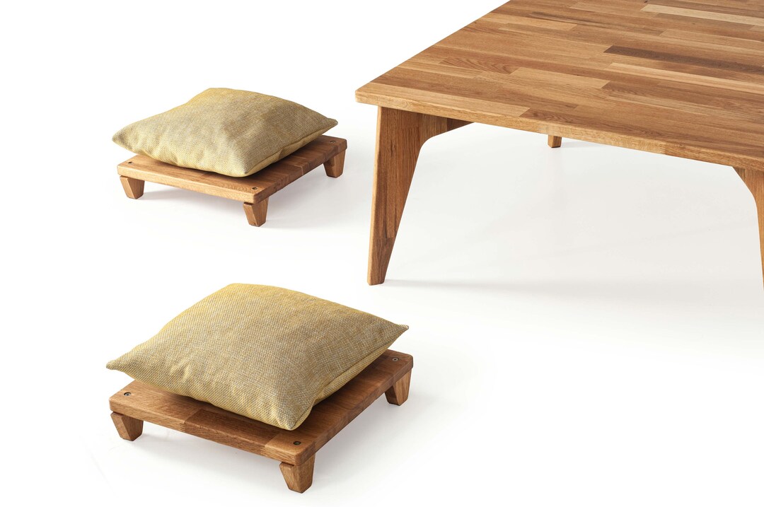 Floor Seating Set , Japanese Table, Engineered Low Table , Design ...