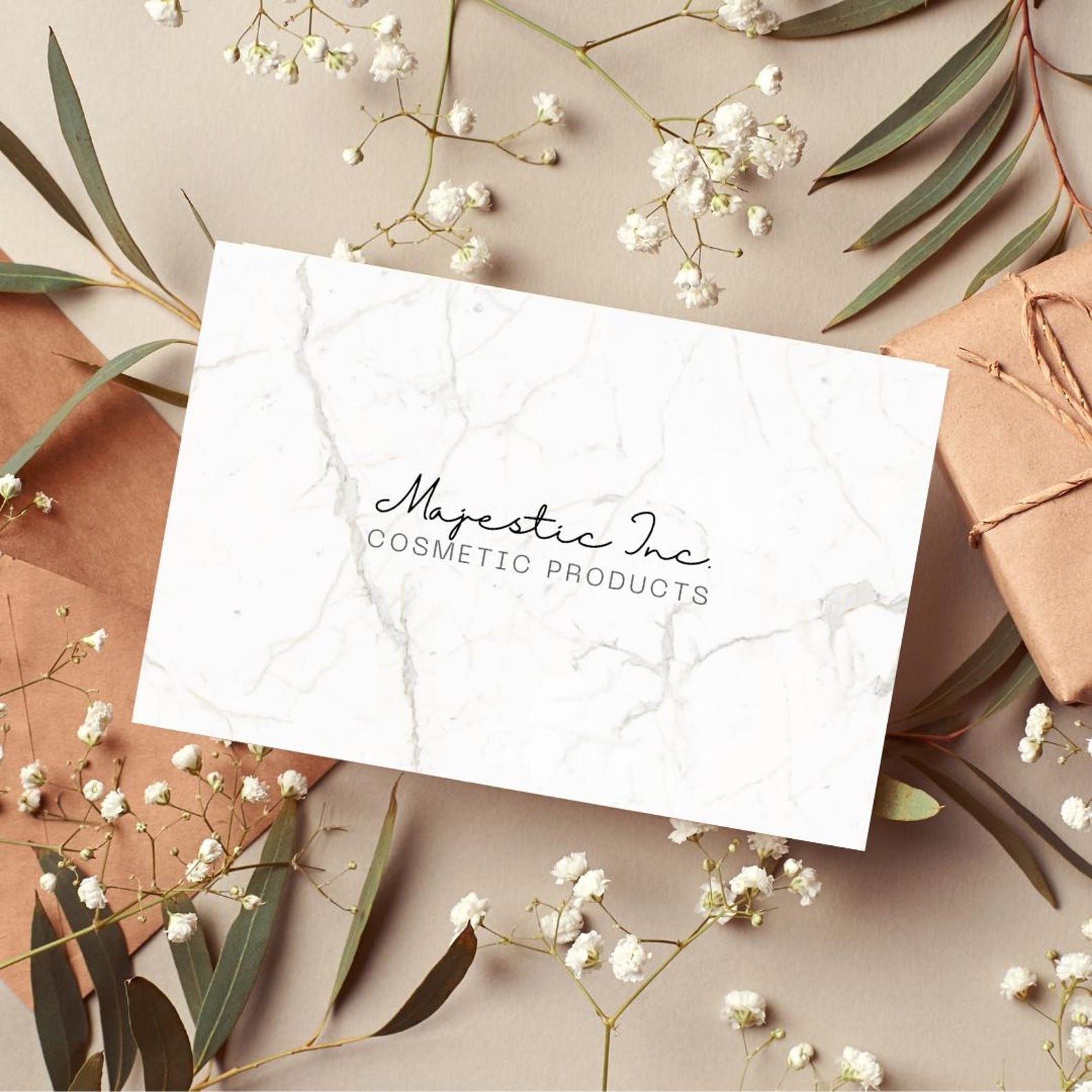 Editable Name Card Template Professional Business Card Minimalist 2025 ...