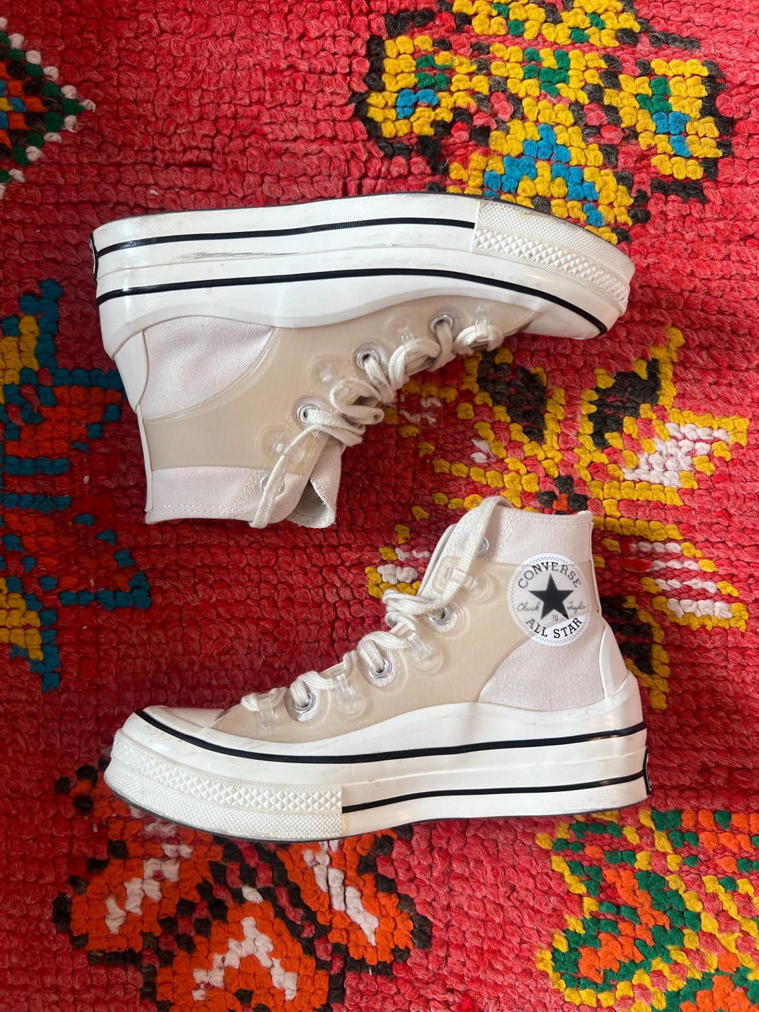 Converse Shoes | Kim Jones X Converse Chuck 70 High in Natural - Ivory ...