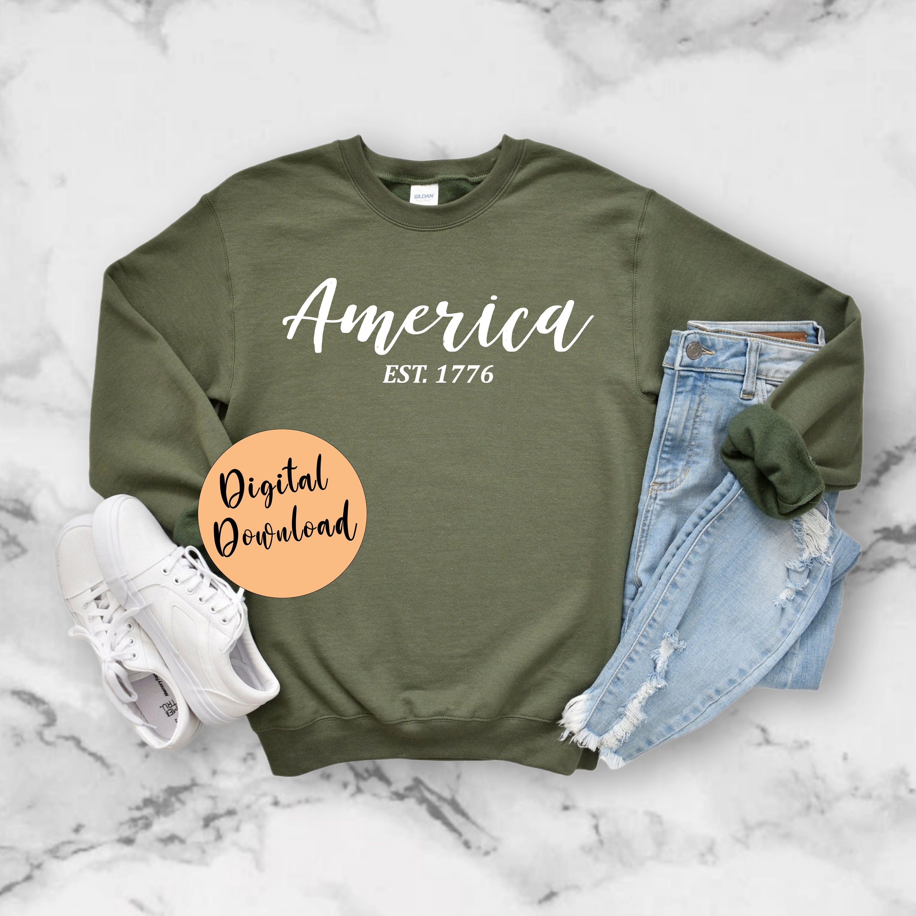 America SVG PNG - Etsy