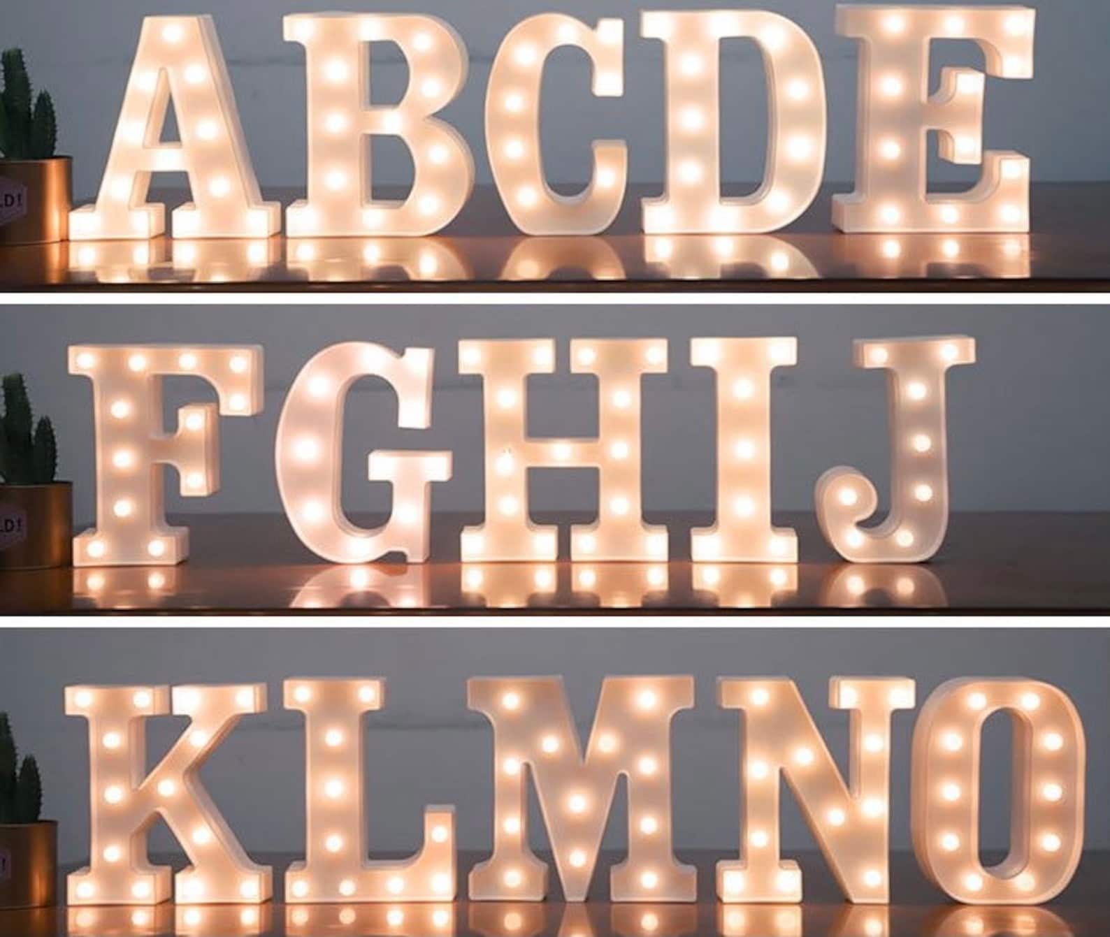BIG SALE LED Light up Letters Marquee Letter Letter Lights - Etsy
