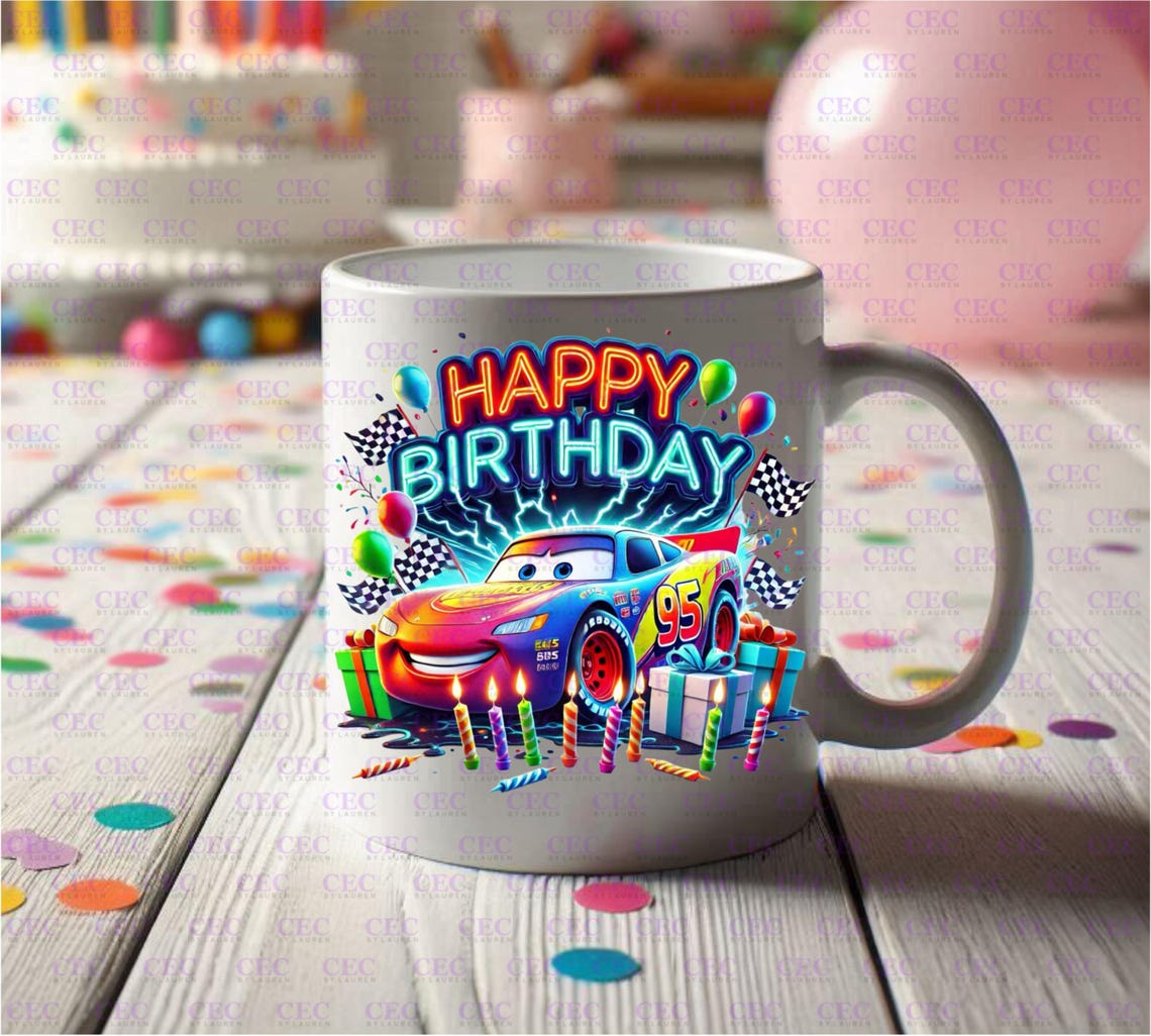 Trending Happy Birthday, Cars, Mcqueen, Lightning, Birthday, Red Car ...