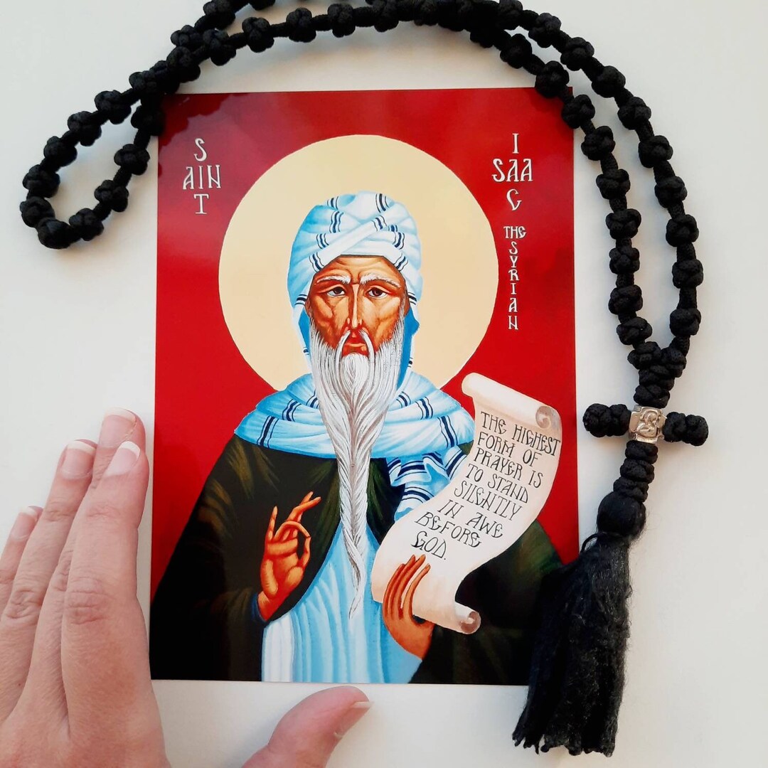 Saint Isaac the Syrian Icon Print St Isaac of Syria Traditional ...