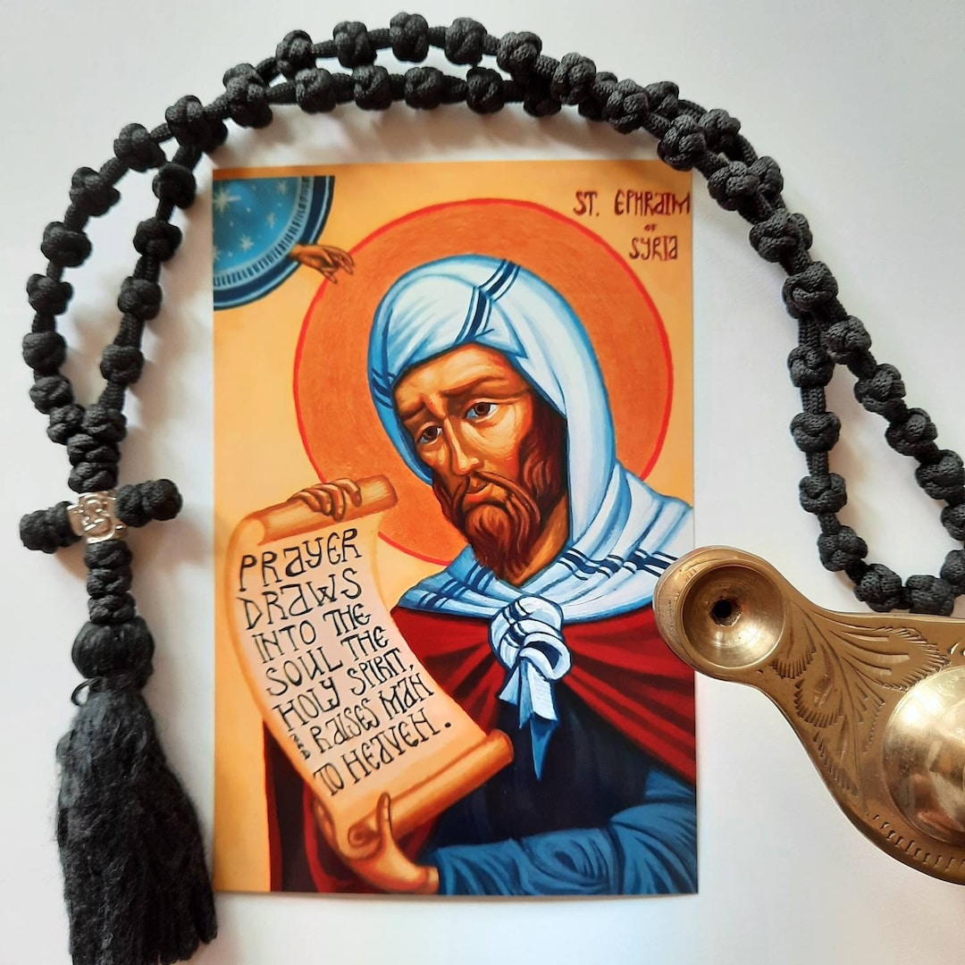 Saint Ephraim the Syrian Icon Print Traditional Orthodox Christian ...