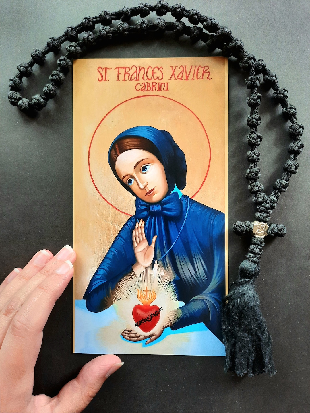 Mother Cabrini Icon Print - Saint Frances Xavier Cabrini Holding the ...