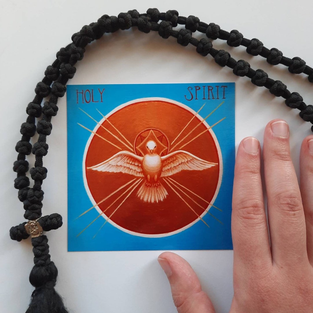 Holy Spirit Icon Print Pentecost Icon - Etsy