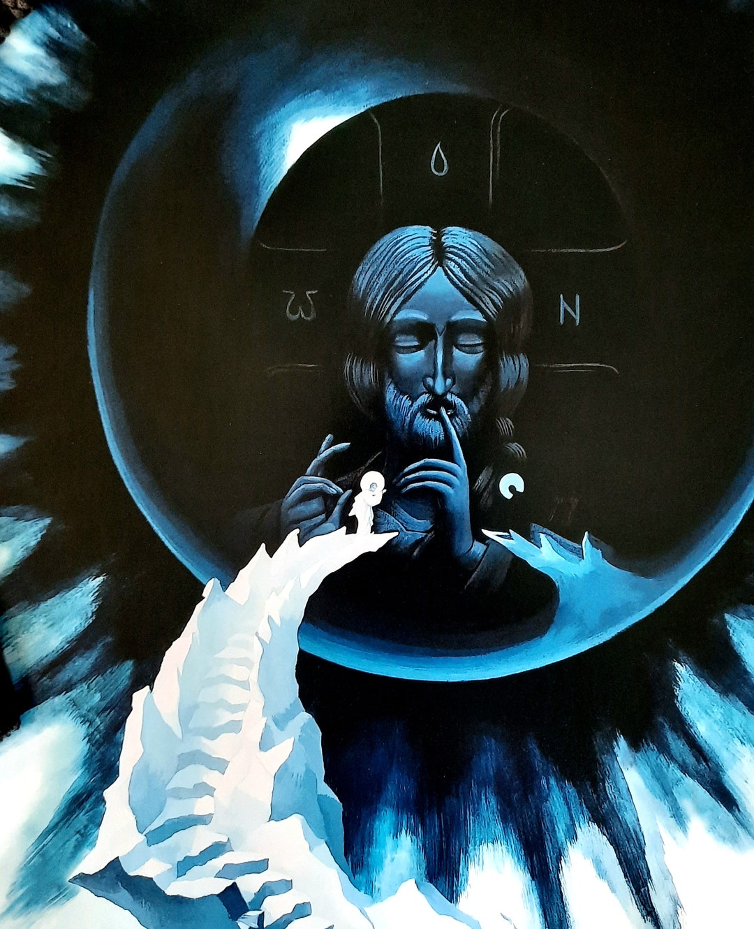 The Prophet Moses Encounters the Divine Darkness, the Ineffable Mystery ...