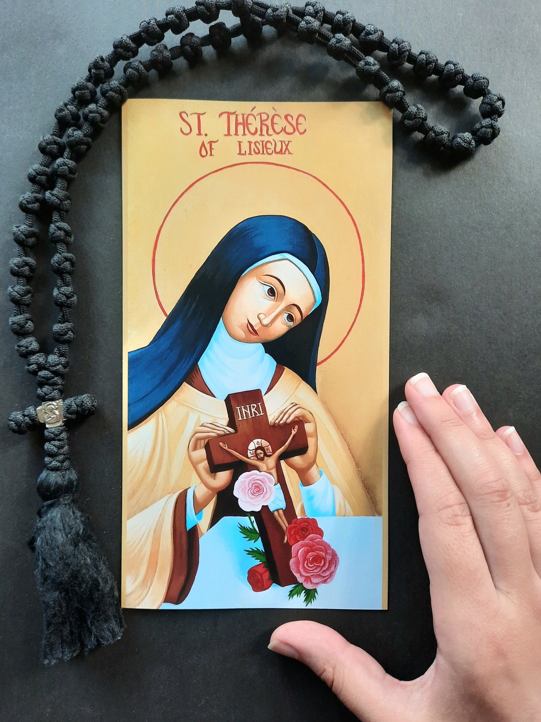 Saint Thérèse of Lisieux Icon Print - Byzantine Catholic Icons - Etsy