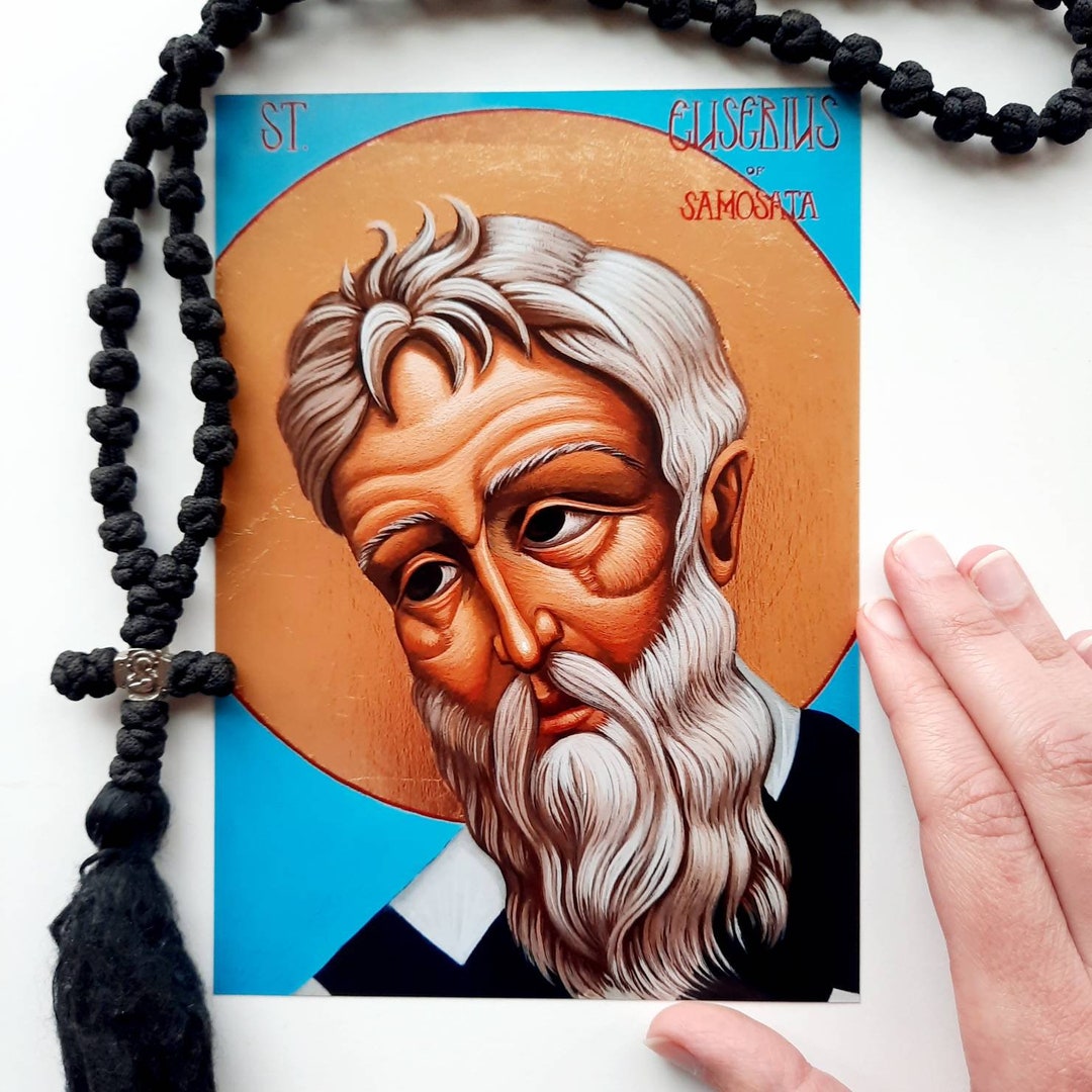 Saint Eusebius of Samosata Icon Print - Etsy