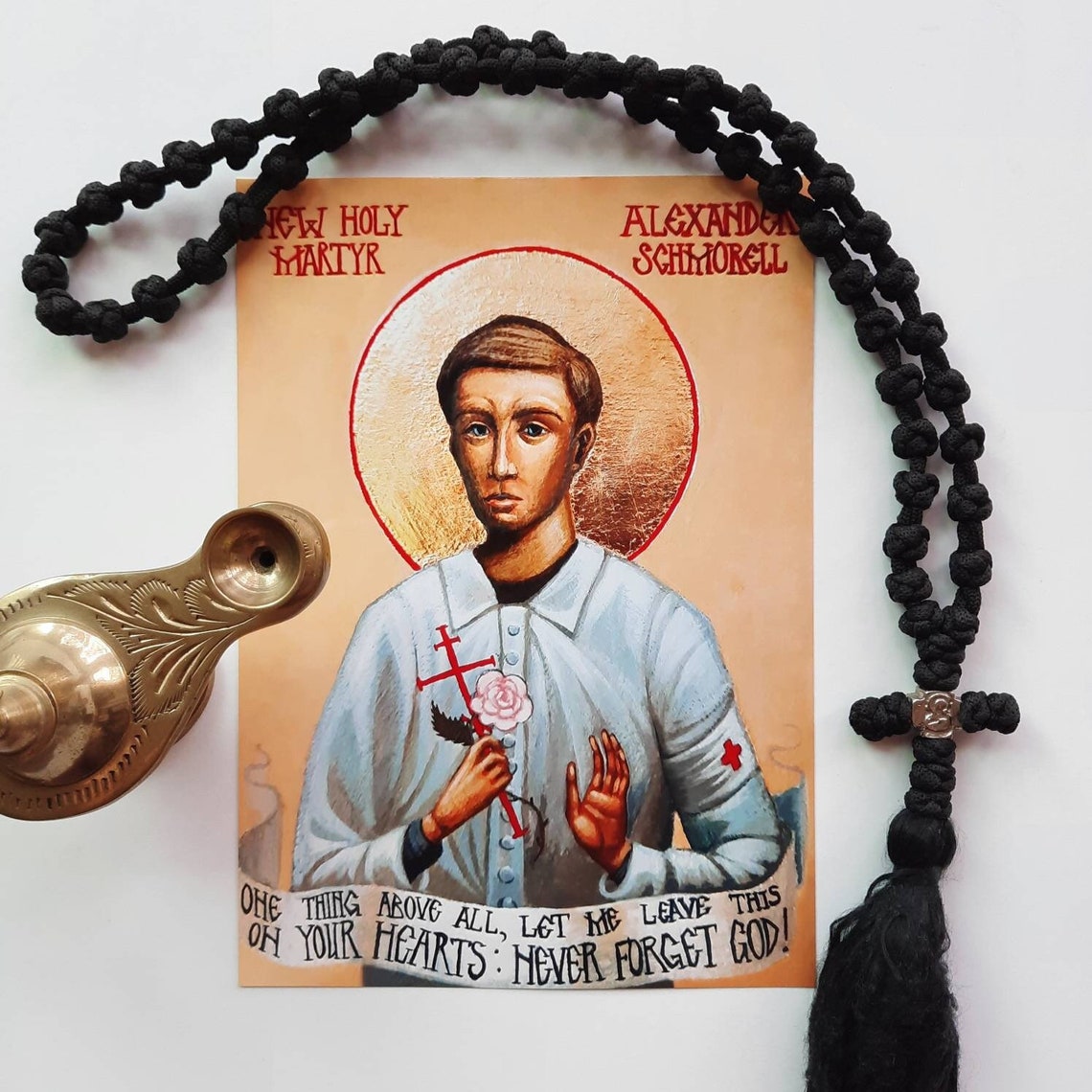 Saint Alexander Schmorell of Munich Icon Print - Orthodox Christian ...
