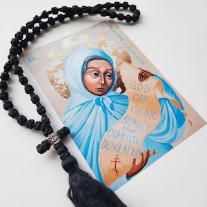 Saint Olga of Alaska Icon Print - Modern Ukrainian Styled Orthodox ...