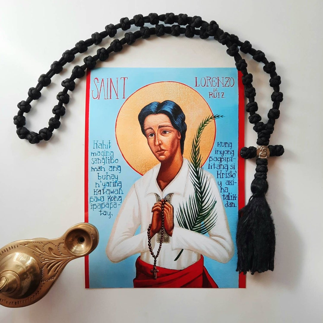 St. Lorenzo De Ruiz Icon Print - Byzantine Catholic Icons - Etsy